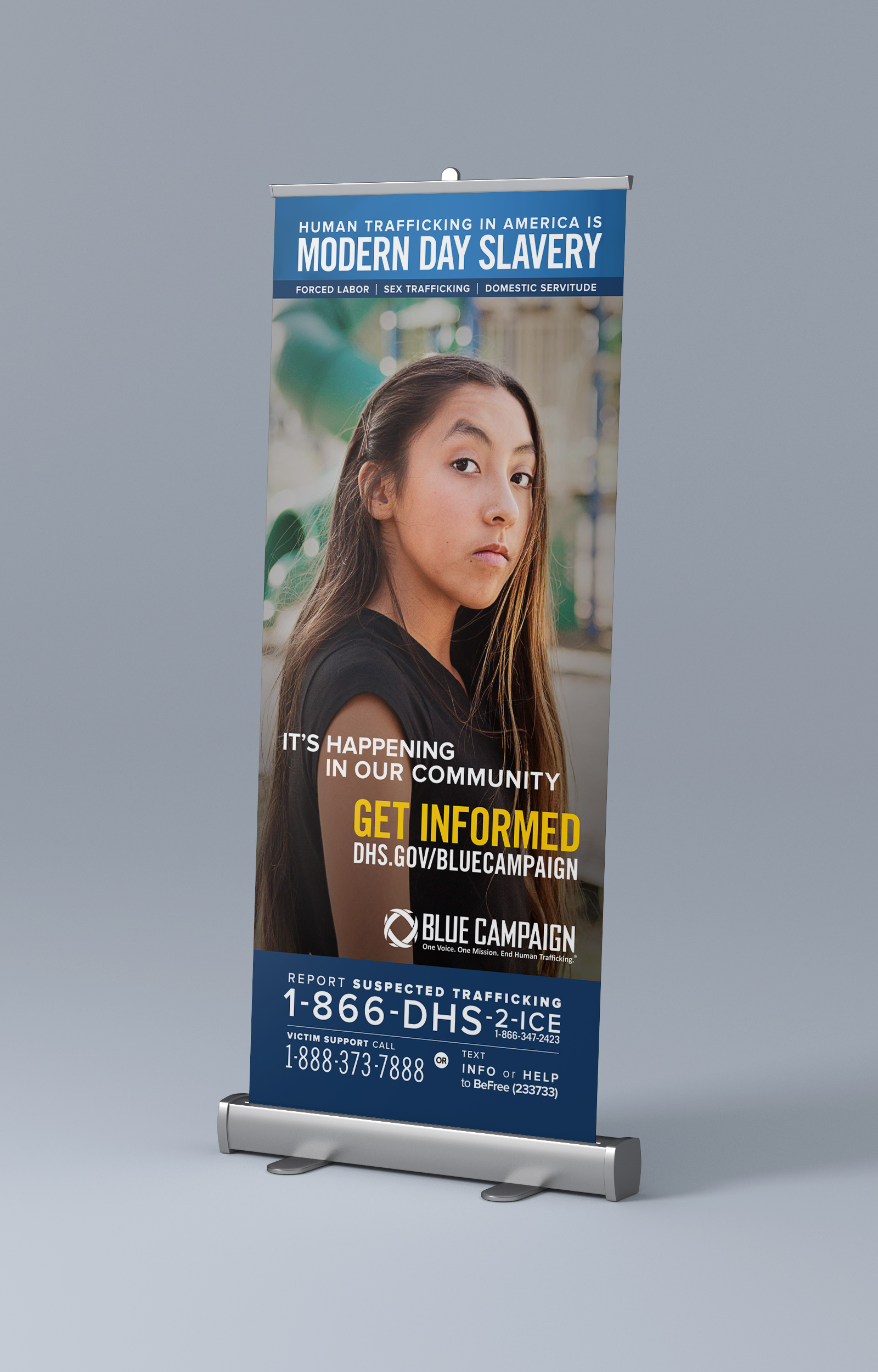 The Blue Campaign | Aleman Creates